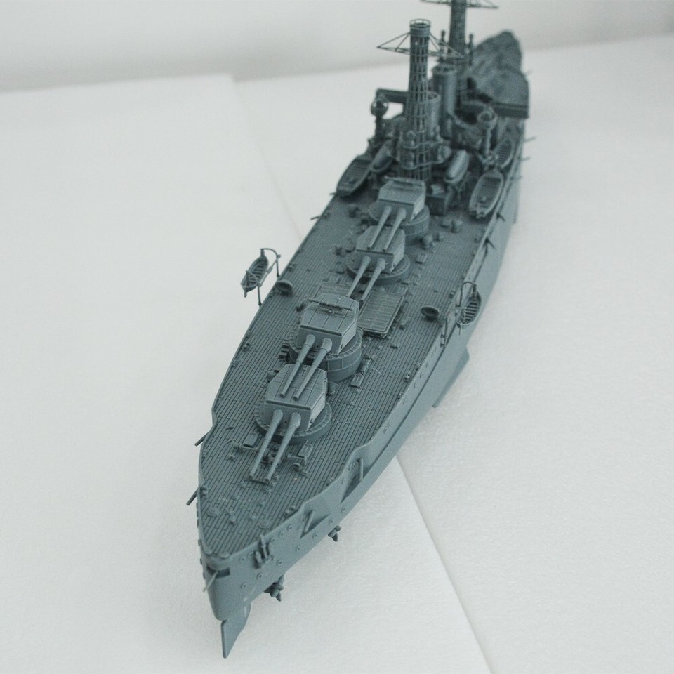 SSMODEL Military Model Kit USN Wyoming Class Arkansas Battleship BB-33 ...