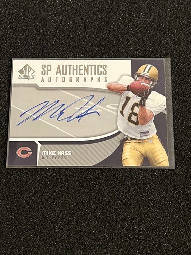 Mike Hass 2006 SP Authentic Autographs Rookie On Card Auto Bears ...