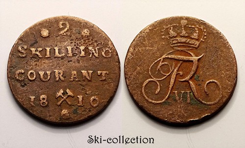 2 Skilling Current 1810. Norway, Frederik VI ° .Copper | eBay