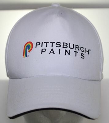 Pittsburgh Paints Snapback Cap White Baseball Hat Chamberlain Marketing ...