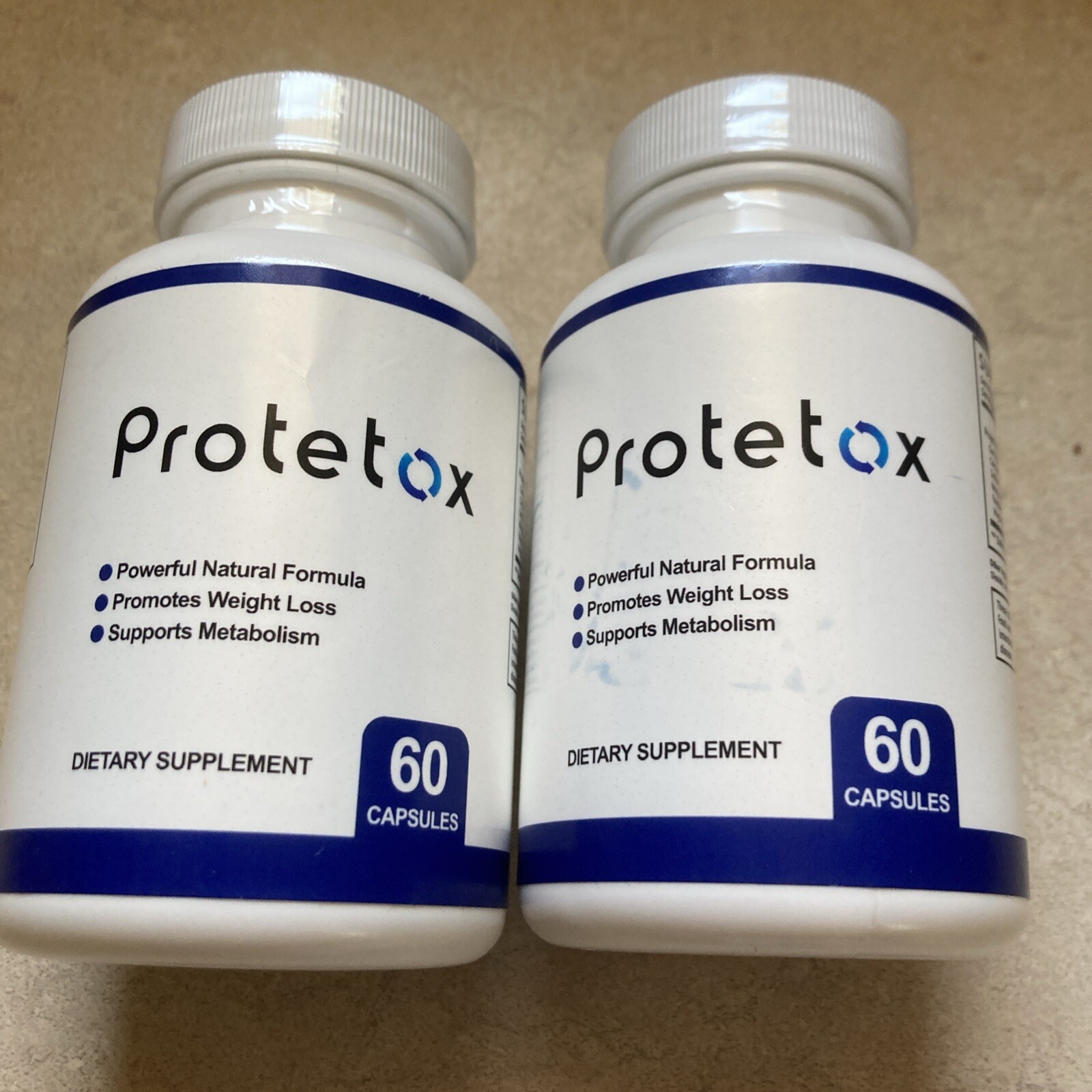 5x Protetox Diet Pills, Natural Formula, Fat Burner, Vegan- 60 Capsules ...
