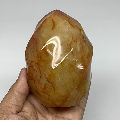 614g,4"x2.8"x2.4" Natural Carnelian Fire Flame Gemstones Reiki Tool ...