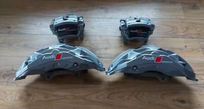GENUINE AUDI RSQ8 RS Q8 CERAMIC CALIPER FRONT REAR LEFT RIGHT SET SQ8 ...