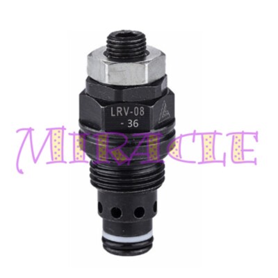 1PC NEW FOR Hydraulic Threaded Cartridge Valves LRV-08-36 relief valve ...