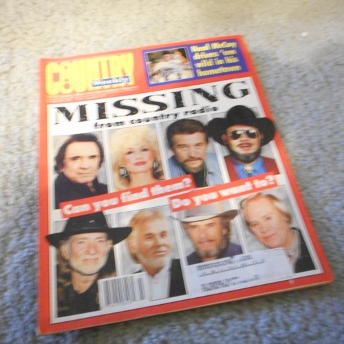 Dolly Parton Covers Country Weekly Magazine October 1997 Waylon ...
