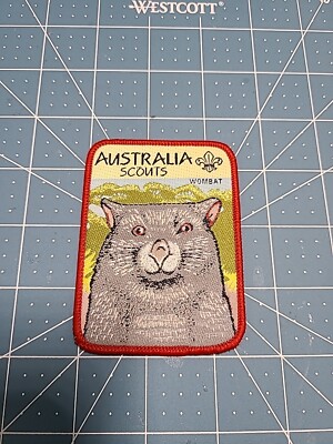 AUSTRALIA SCOUTS WOMBAT PATCH | eBay