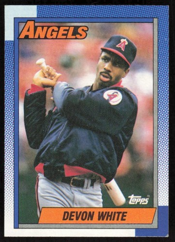 1990 Topps #65 Devon White California Angels | eBay