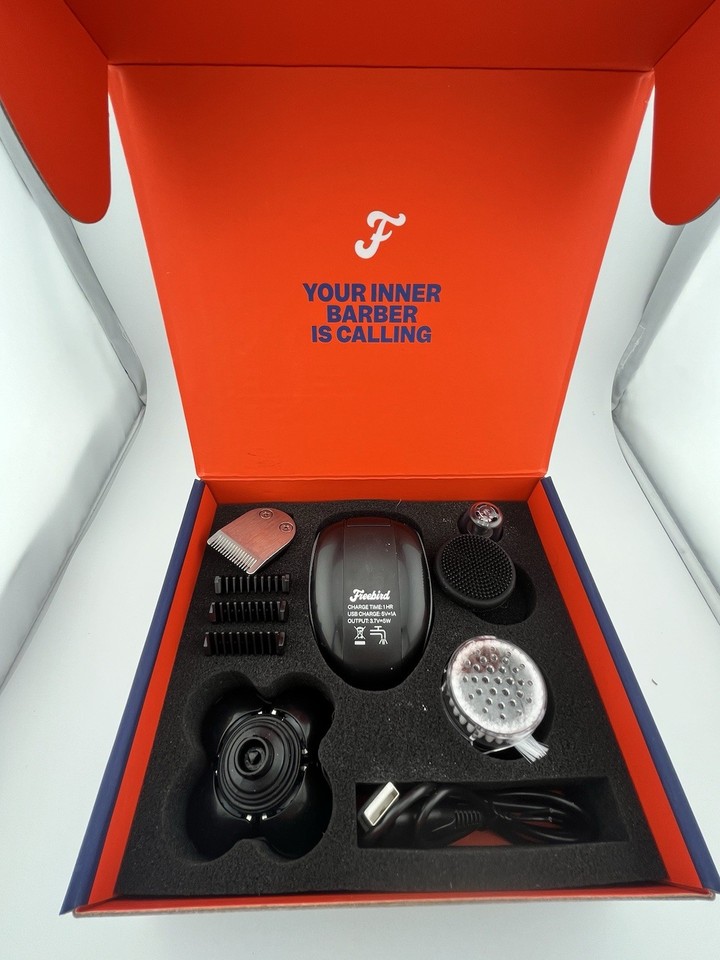Freebird Flex Series Shaving Kit Men's Electric Rotary Shaver-NEW open ...