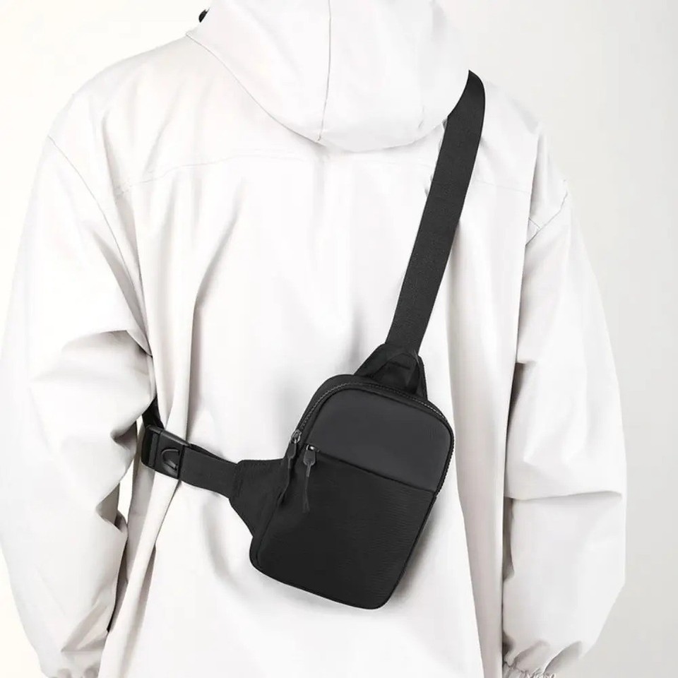 Sport Men's Chest Bag Mini Small Sling Pack New Shoulder Crossbody Bag ...