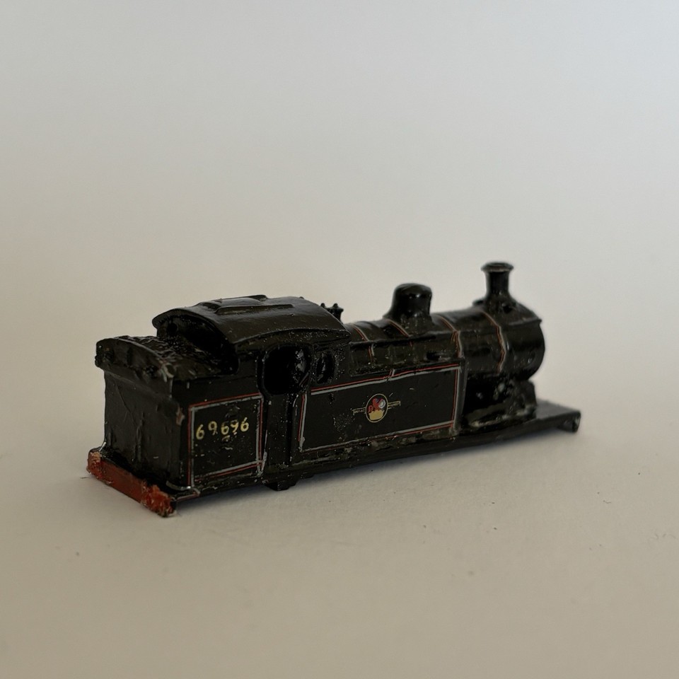 N Gauge BR GER LNER N7 Steam Loco Body Black 69696 Metal Kit Built ...