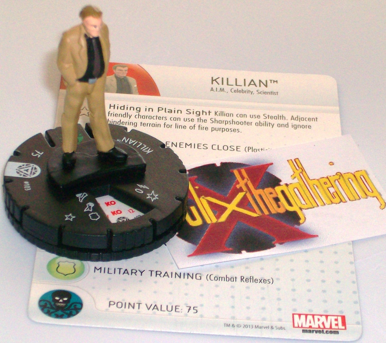 KILLIAN #103 Iron Man 3 Movie Marvel Heroclix starter figure | eBay
