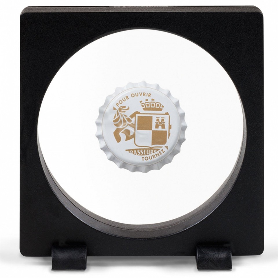 Lighthouse Magic 3" Floating 3D Frame 90mm Round Display Stand Coin ...