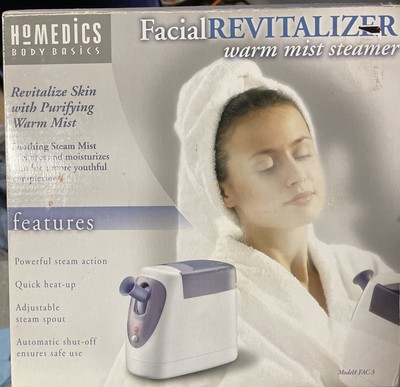 Homedics SOOTHING Facial REVITALIZER Warm Mist Steamer - New! | eBay