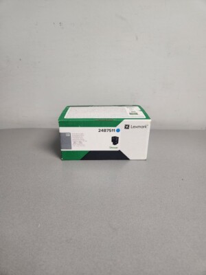 Lexmark 24B7511 Cyan toner cartridge C4342 C4352 in Retail Packaging | eBay