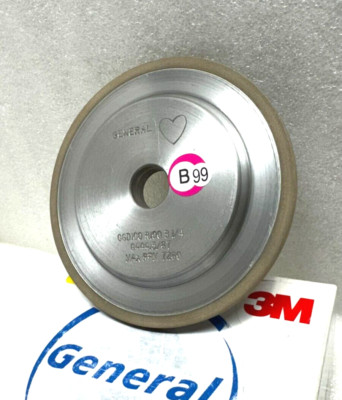 Diamond Grinding Wheel. GEN.IND.DIAMOND.USA. 3A1 - 5 x 7/32 x 3/4 x=1/4 ...