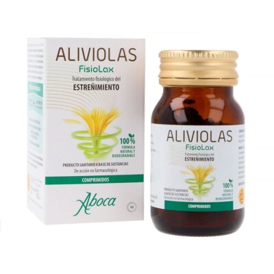 Aboca Aliviolas Fisiolax 90 Tablets Laxative Intestine Constipation ...