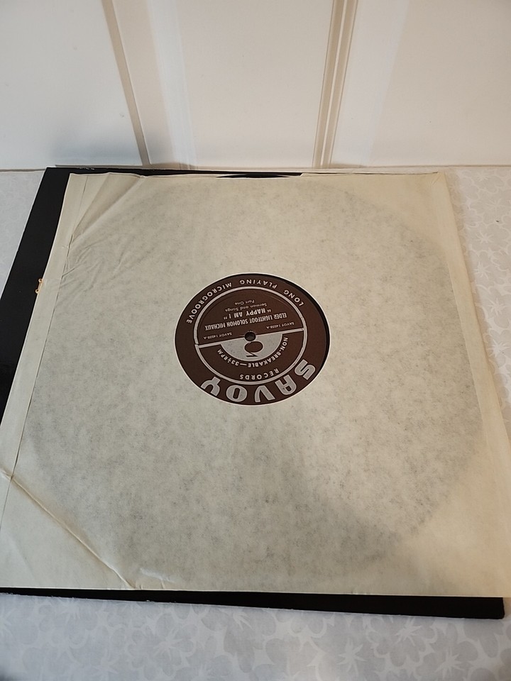 Elder Lightfoot Solomon Michaux The Famous Happy Am I Preacher Vinyl LP ...
