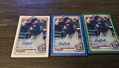 Andrew Bechtold 2020 BOWMAN ROOKIE AUTO 3 Cards | eBay