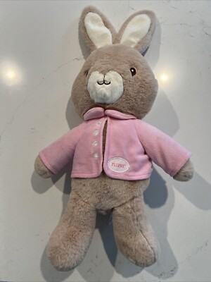Beatrix Potter Peter Rabbit Flopsy Plush 21" Bunny Toy Tan Pink 2022 | eBay