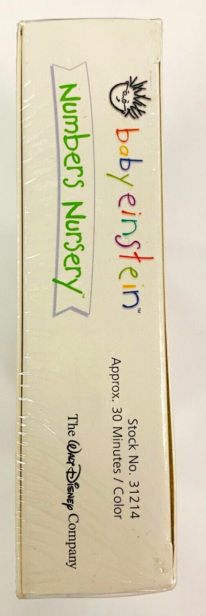 Baby Einstein Numbers Nursery Vhs