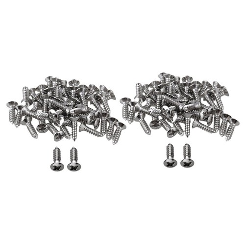 10100X Pièces de Vis de Basse de Guitare pour Plaque de Pickguard ...