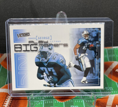 Eddie George Card 2000 Upper Deck Victory Big Playmakers Insert #246 ...