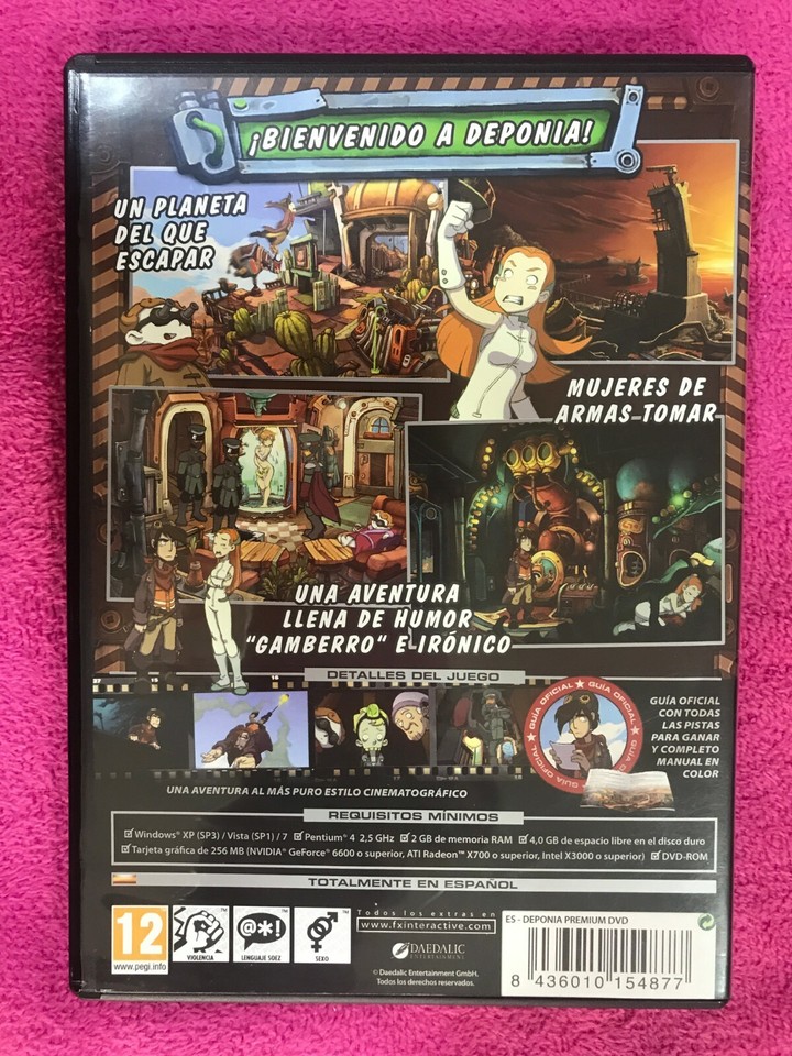 The Deponia Escape PC Game DVD Humor | eBay
