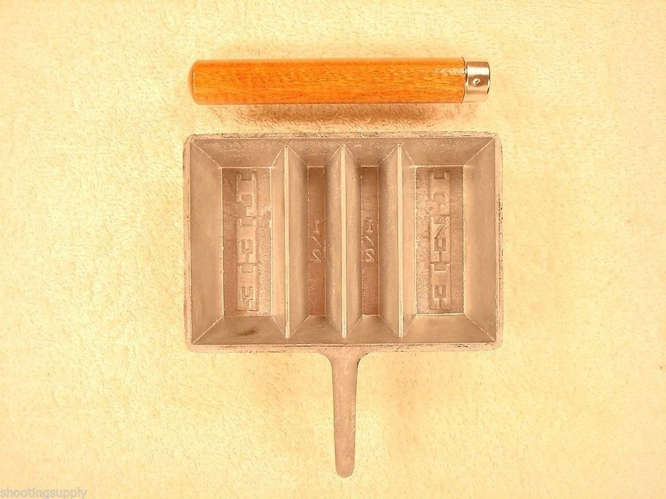 Lee Mold Ingot Mold with Handle both 1 LB and 1/2 LB New In Box 90029 ...