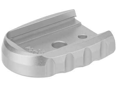 NDZ Sig P365 X Macro & Fuse Magazine Base Plate Grooved Aluminum Silver ...