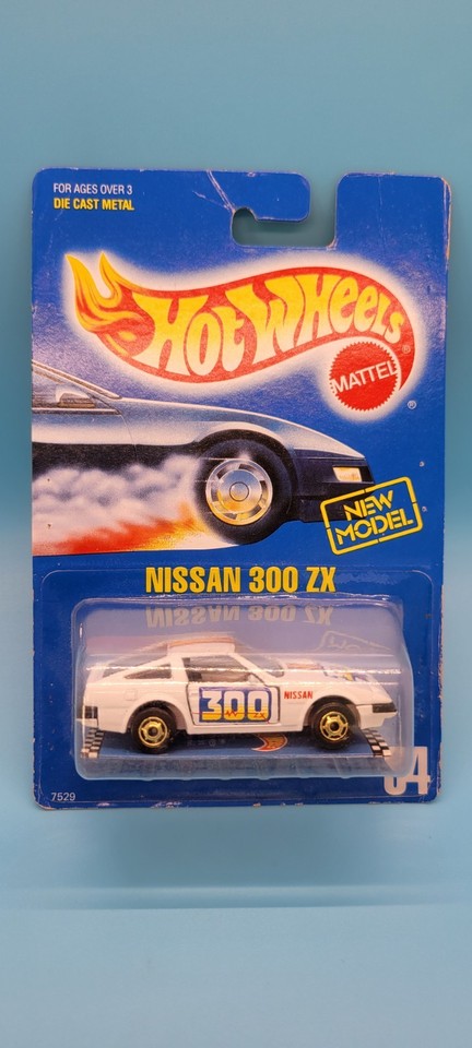 ULTRA RARE! HOT WHEELS 1989 SPEED POINTS #54 GHO NISSAN 300 ZX BLUE ...
