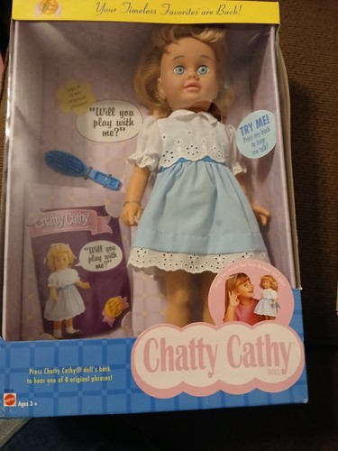 Vintage 2001 Mattel Chatty Cathy Classic Collection Talking Doll. New ...