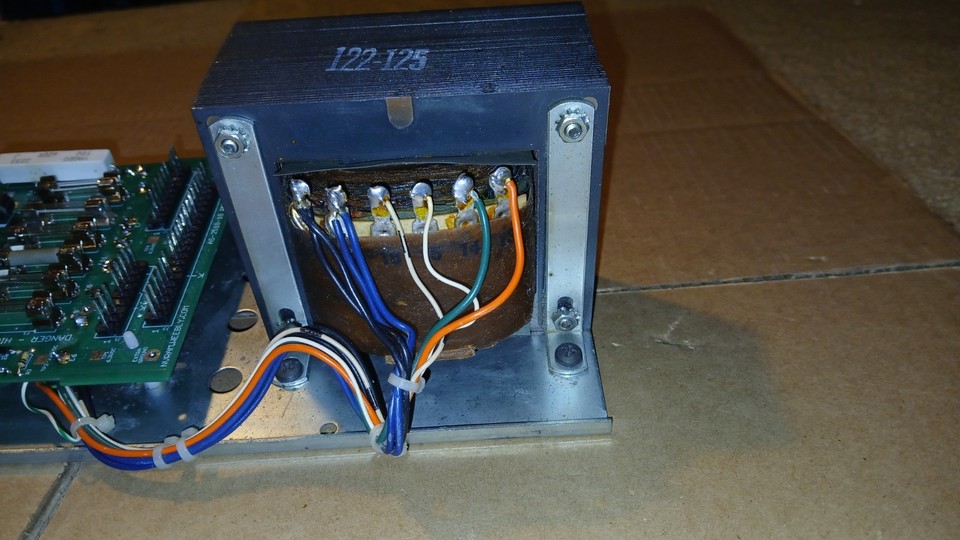 Bally 122-125 Pinball Transformer WORKING with New Rectifier/Power ...