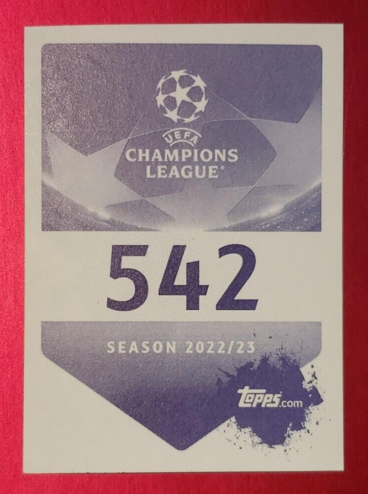 Mapi Leon sticker #542 Barcelona - 2022-23 Topps UEFA Champions League ...
