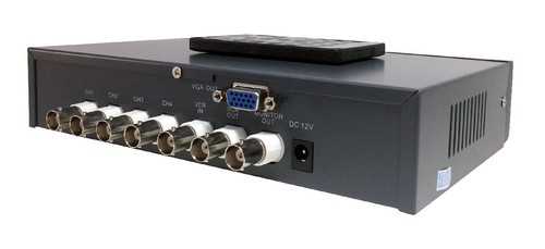 Professional Analog Quad Video Multiplexer Switcher With BNC VGA ...