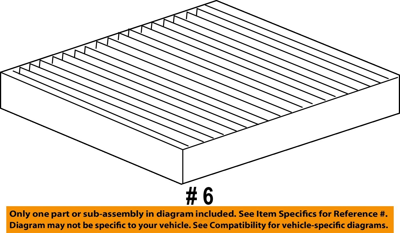 GM OEM-Cabin Air Filter 13508023 | eBay