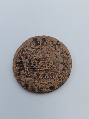 Coin, Russian Empire 1 denga 1738 | eBay