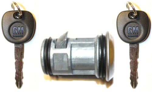 NEW OEM GMC SPARE TIRE LOCK REAR BUMPER CYLINDER WHEEL CARRIER WITH 2 ...