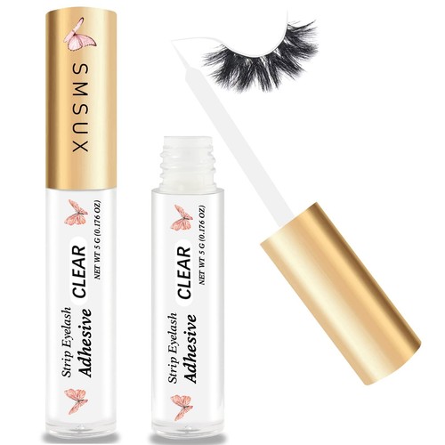 Clear Eyelash Glue Super Strong Hold Eyelash Adhesive Waterproof Eyelash Glue... | eBay