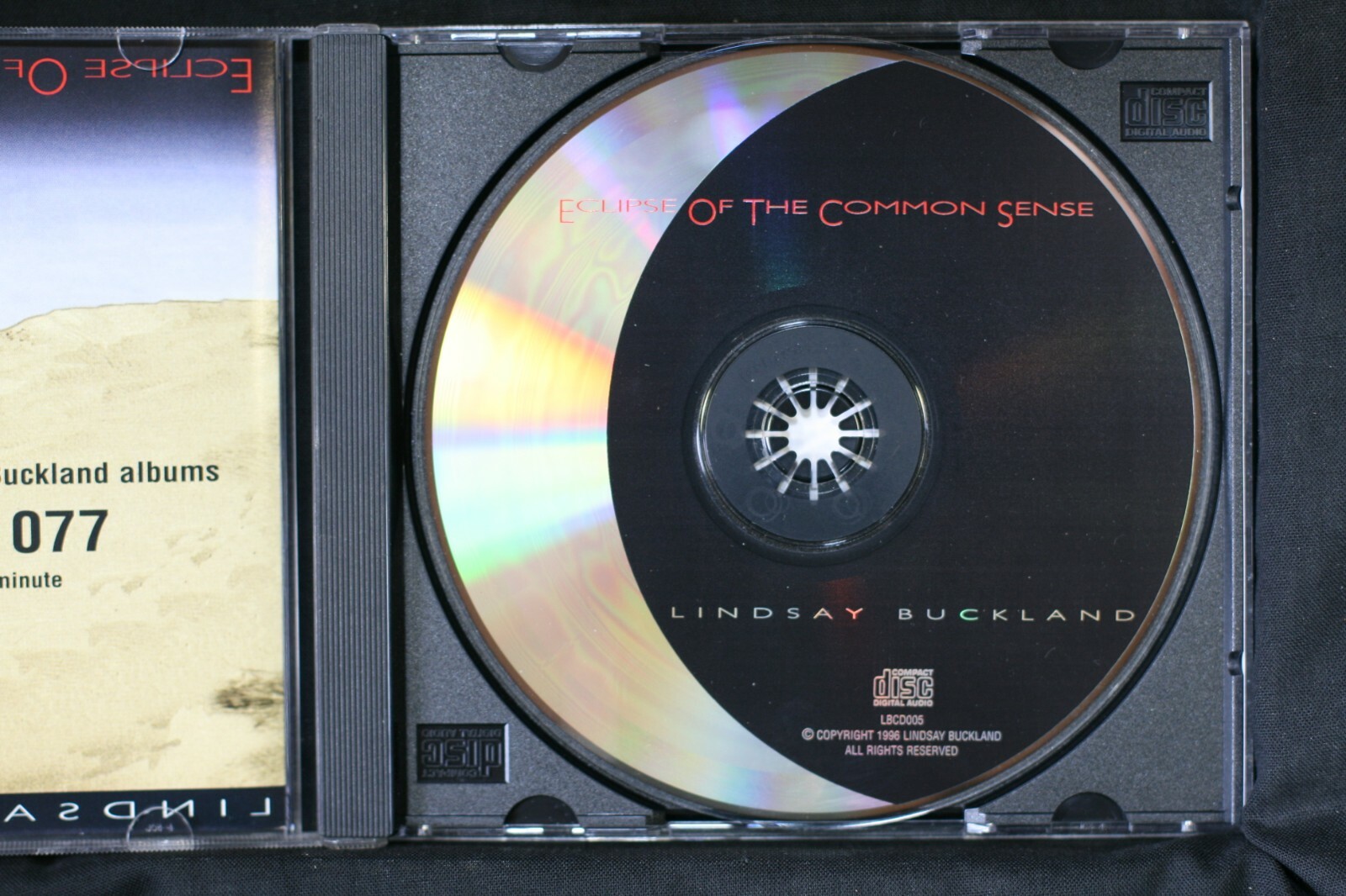 Lindsay Buckland ‎– Eclipse Of The Common Sense - CD (C951) | eBay