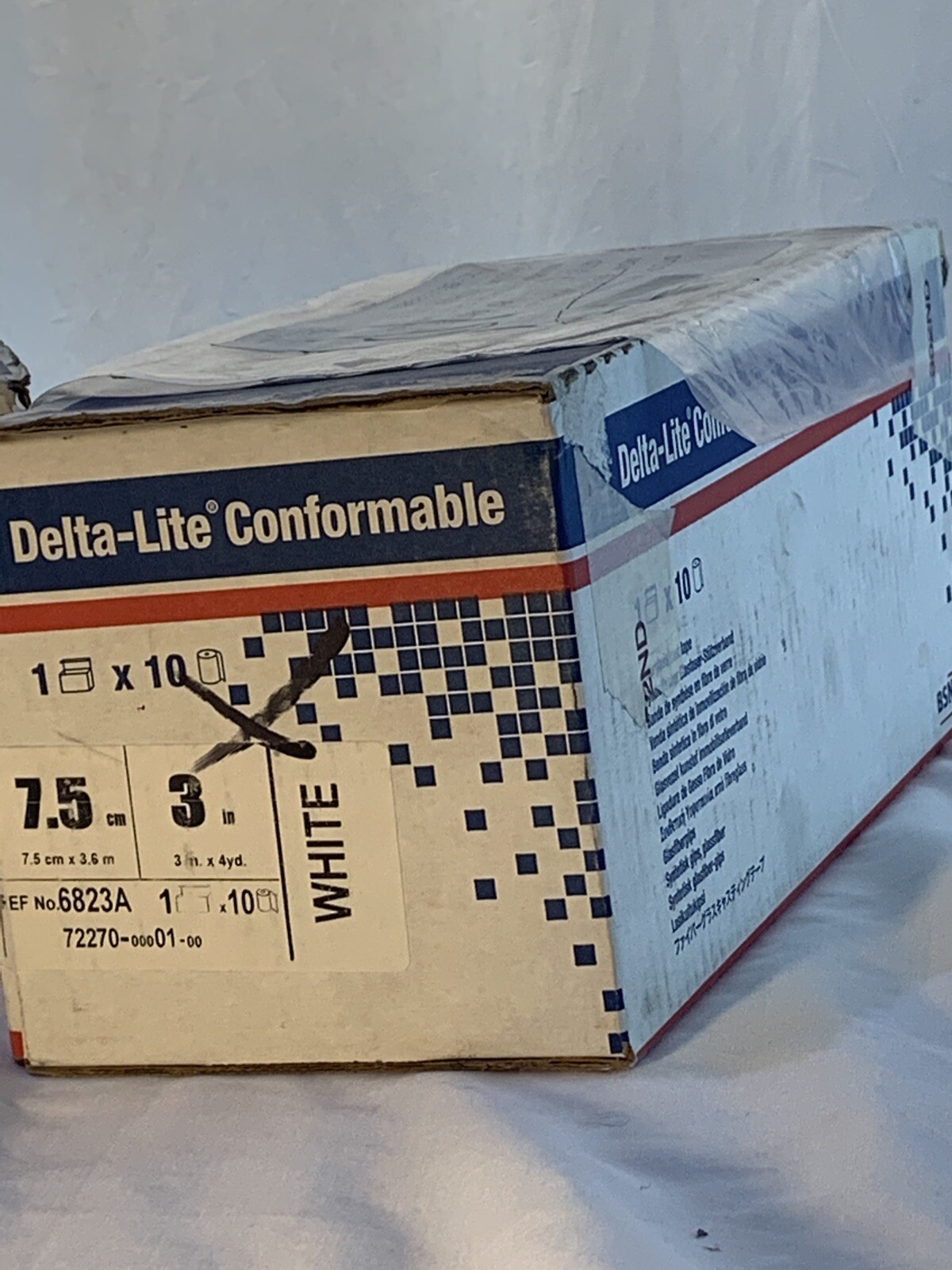 Delta-lite Conformable Fiberglass Cast Tape 7.5 Cm X 3.6 M 1box of 10 ...