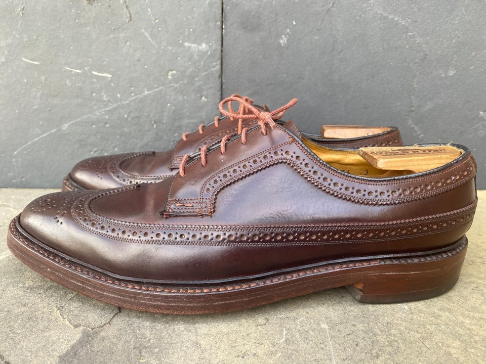Florsheim Imperial VTG #93605 KENMOOR V-Cleat Shell Cordovan Wing-Tip ...