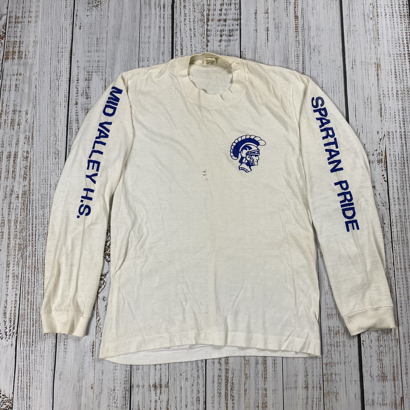 VINTAGE 80s MID VALLEY SPARTANS HIGH SCHOOL FOOTBALL … - Gem