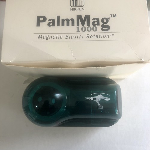 NIKKEN PALMMAG BIAXIAL PALM MAG 1000 Magnetic Rotation RUNS ON 4 AA NO ...