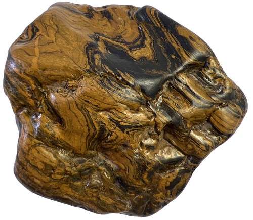 MORMON SEER STONE LDS WYOMING Banded Iron Tiger Ironstone GENESIS ...