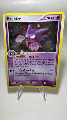Haunter ENG Reverse Holo Rare Vintage Pokemon Card Good EX FireRed ...
