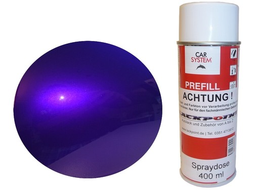 1x Spraydose 400ml Basis Mystic Violett Metallic Autolack Lackpoint ...