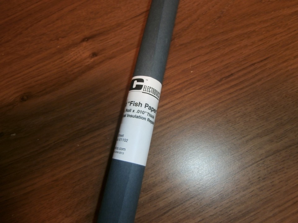 GC ELECTRONICS 560 FIBEROID FISH PAPER FOR ELECTRICAL INSULATION,10X24 ...