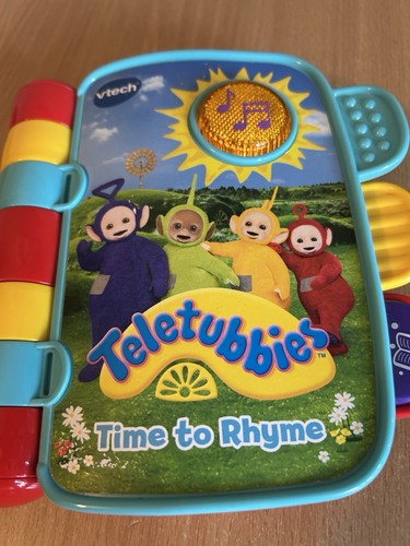 Vintage Teletubbies Time To Rhyme Light Up Talking Musical Electronic ...