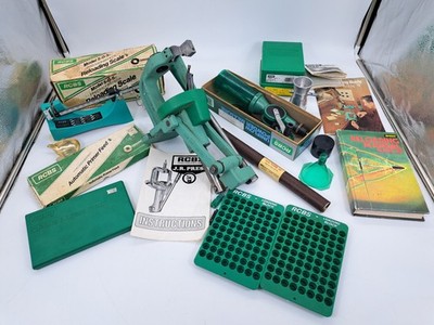 Rcbs Jr Reloading Press With Accessories, Uniflow Powder, Scale, Dies ...