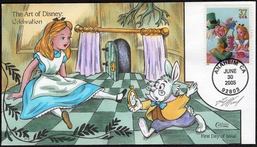 FRED COLLINS H/D, Hand Painted:2005 Alice in Wonderland - Personally ...